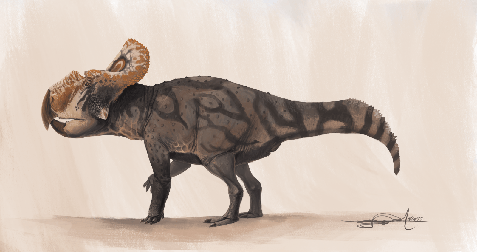 Original Palaeoart - Darwin's Door